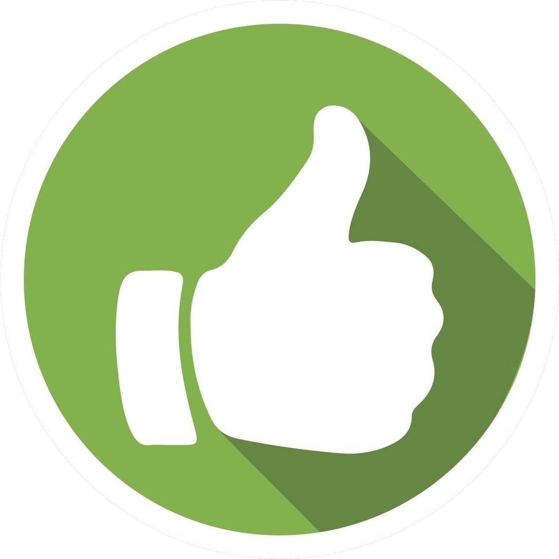 Download Positive Png - Thumb Up Green Png Clipart (#3505228) - PinClipart