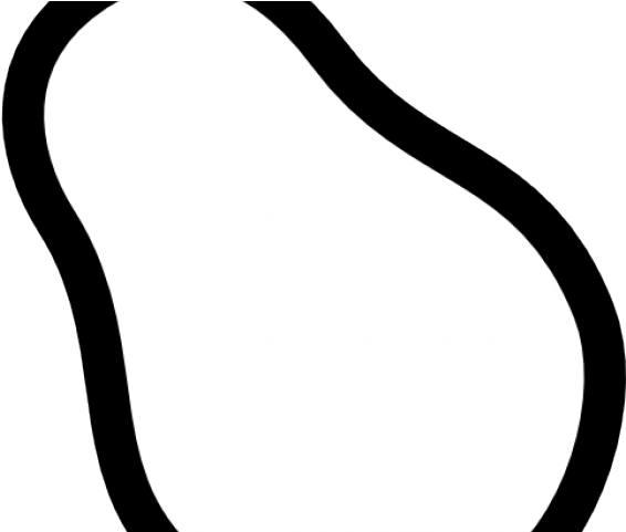 Pear Clipart Pear Outline - Png Download - Full Size Clipart (#3507269 ...