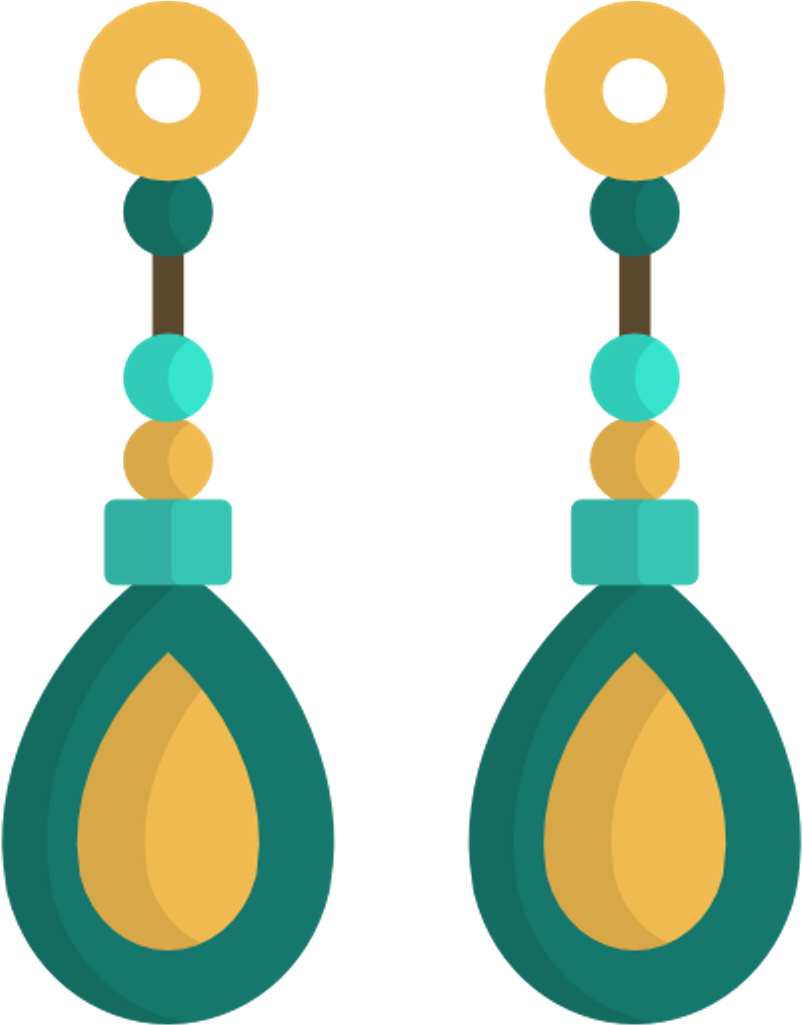 Download Ftestickers Earrings Earring Freetoedit - Earrings Clipart Png ...