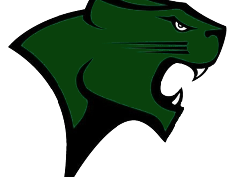 Green Cougar Mascot