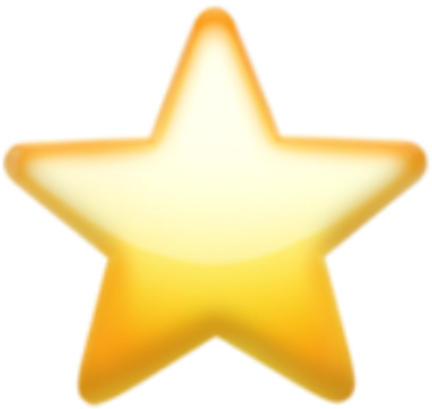 Star Sticker - Emoji Domain Clipart - Full Size Clipart (#3514058 ...