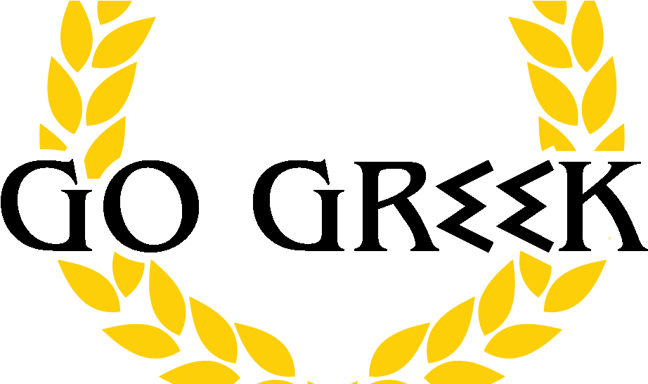 Go Greek Clipart - Full Size Clipart (#3520171) - PinClipart