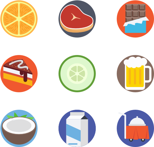 Food - Working Vector Icon Png Clipart - Full Size Clipart (#3521245 ...