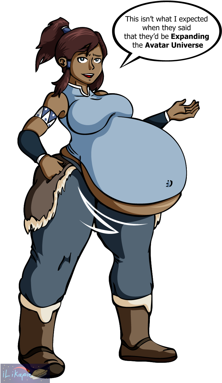 Korra Ption By Ilikapie Body Inflation Know - Legend Of Korra Belly ...