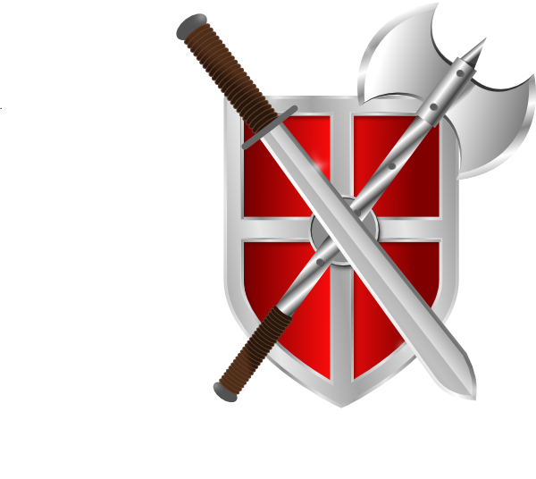 Sword And Shield Transparent Clipart - Full Size Clipart (#3532873 ...