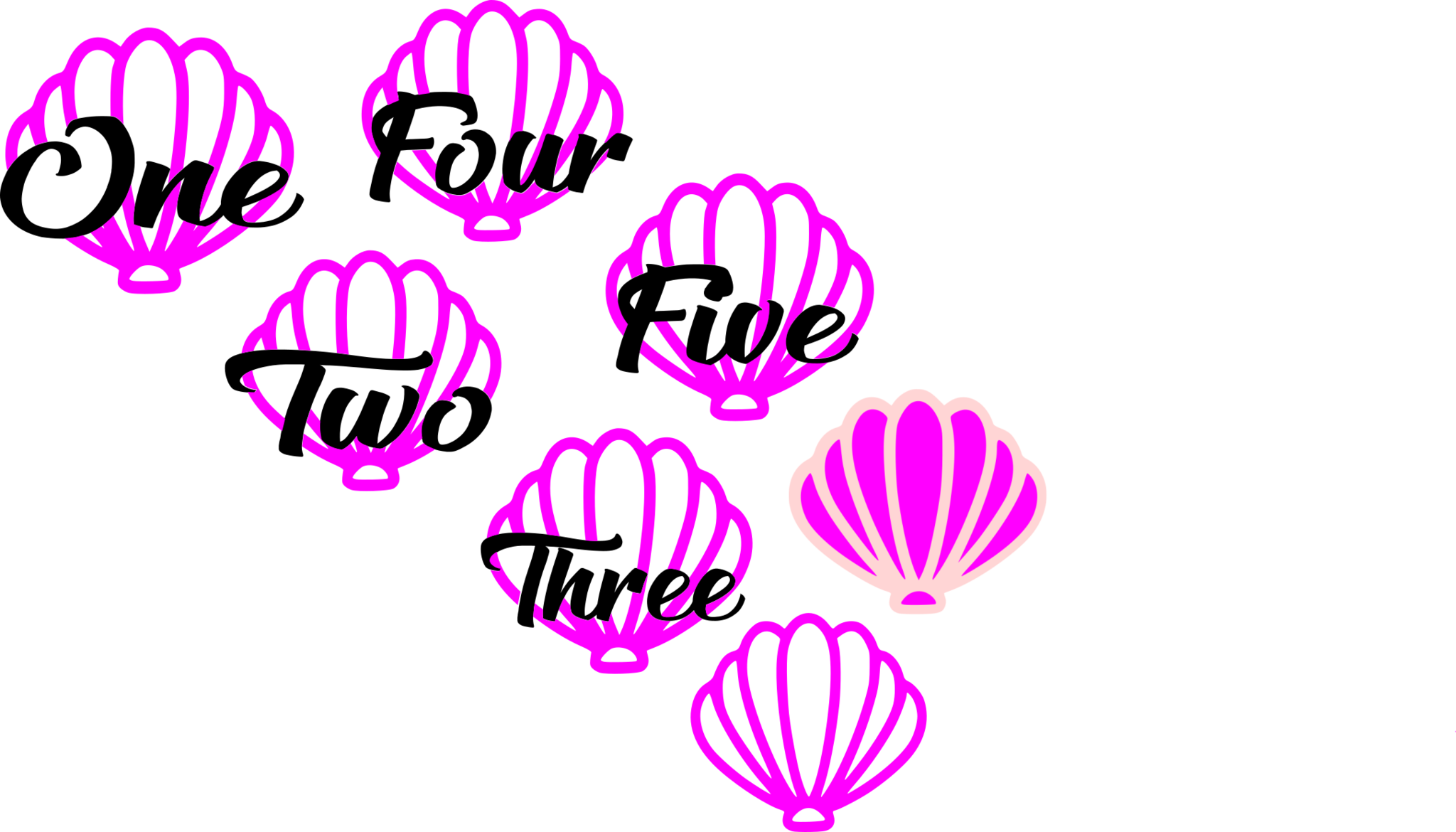 Load Image Into Gallery Viewer, Shell 1 Thru 5 Plus Clipart - Full Size ...