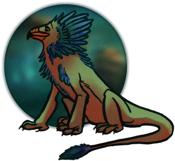 Boga The Varactyl “just Some Quick Inks Of My Fave - Illustration ...