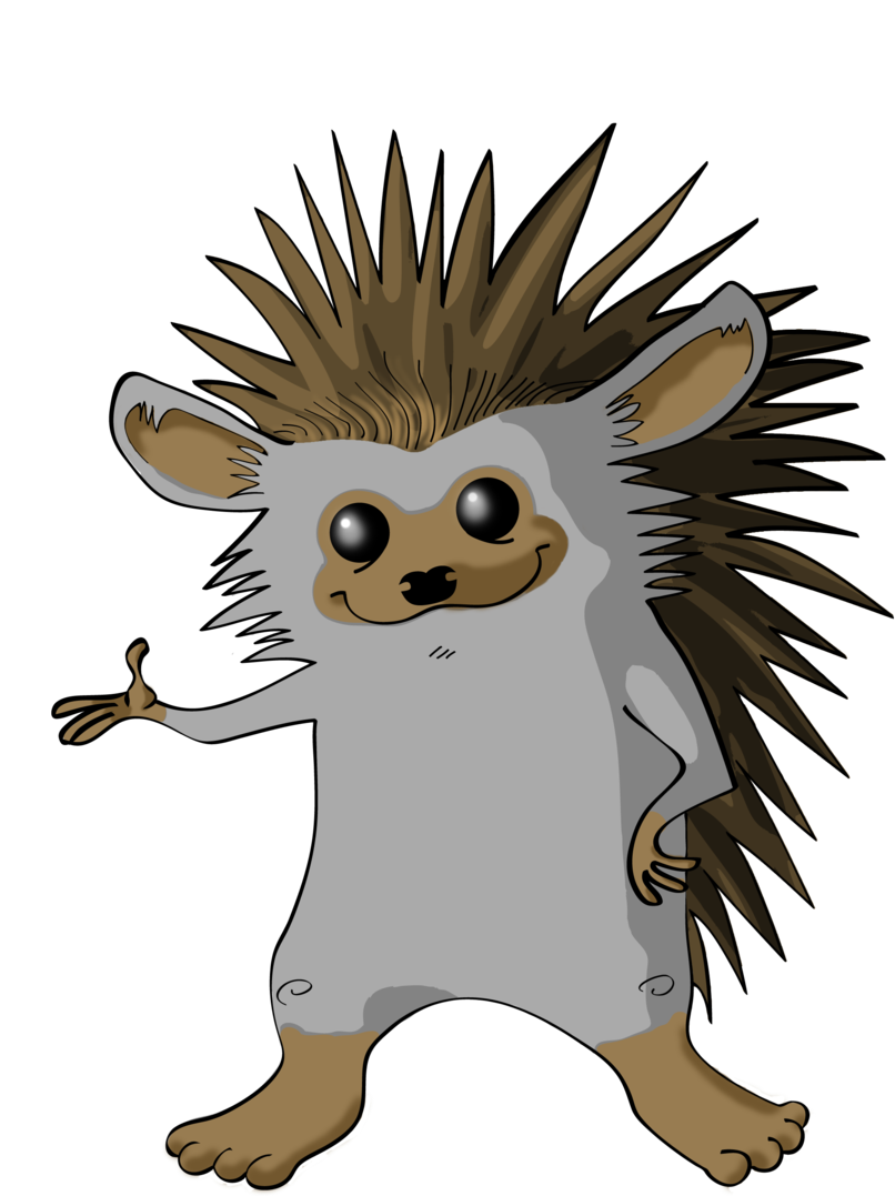 Erizo - Cartoon Clipart - Full Size Clipart (#3542615) - PinClipart