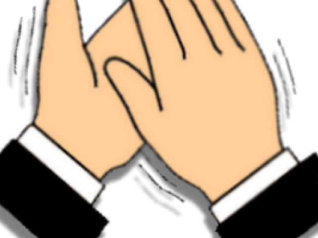 Clapping Hands Cliparts - Clapping - Png Download - Full Size Clipart ...