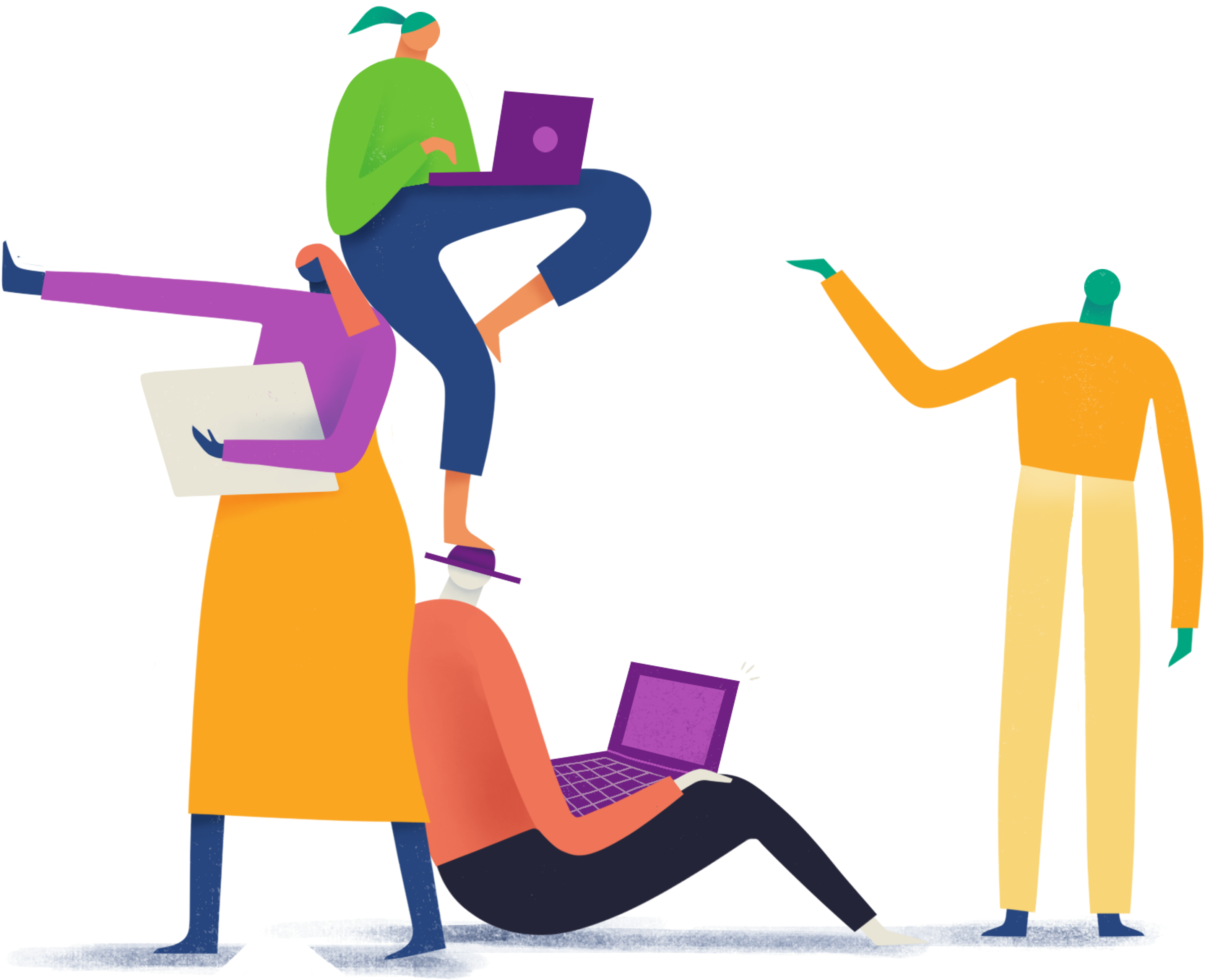 Collaboration Clipart - Full Size Clipart (#3553552) - PinClipart