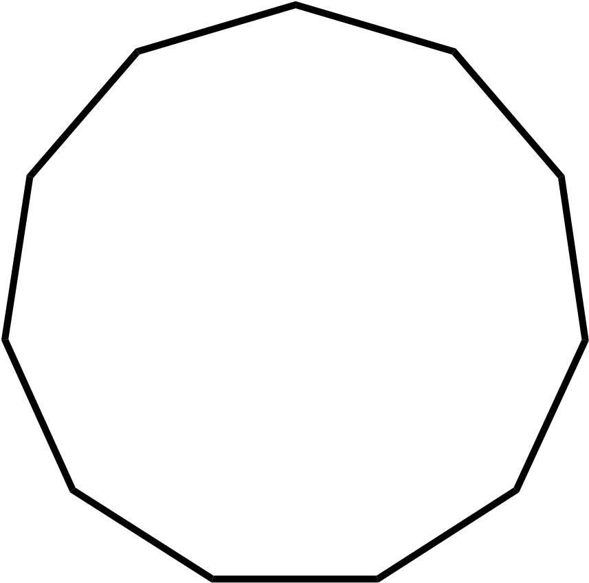 File - Cycloundecane - Hendecagon Png Clipart - Full Size Clipart ...
