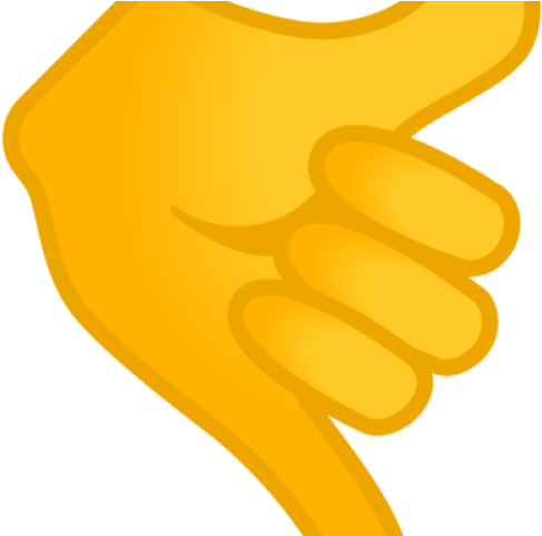 Hand Emoji Clipart Hang Loose - Hands Emoji Png Transparent Png - Full ...