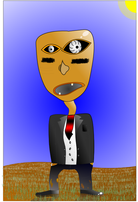 A Strange Man - Cartoon Clipart - Full Size Clipart (#3557285) - PinClipart