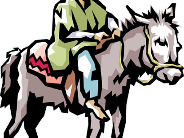 Jackass Clipart Transparent - Donkey Riding Png - Full Size Clipart ...