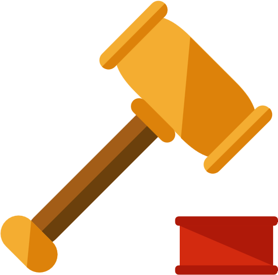 Court Docket For March 5, - Auction Hammer Orange Clipart - Full Size ...