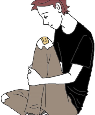 Wound Clipart Knee Scrape - Cartoon - Png Download - Full Size Clipart ...