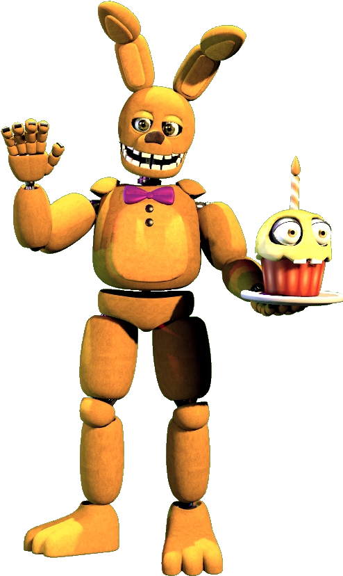 Download Spring Bonnie - Fnaf Spring Bonnie Png Clipart (#3574887 ...