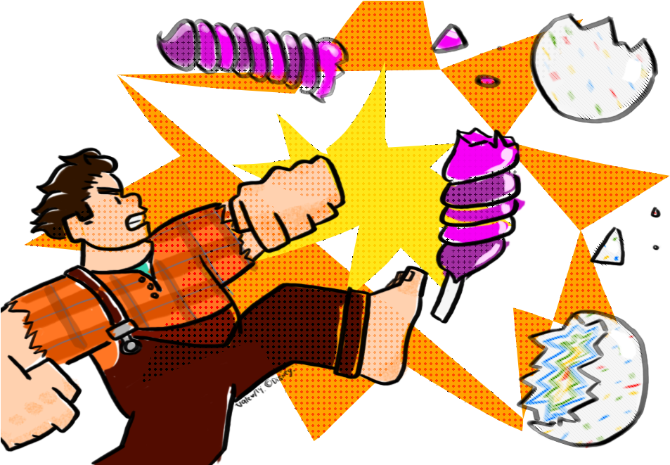 Here, Have My Appreciation Of Ralph - Cartoon Clipart - Full Size ...