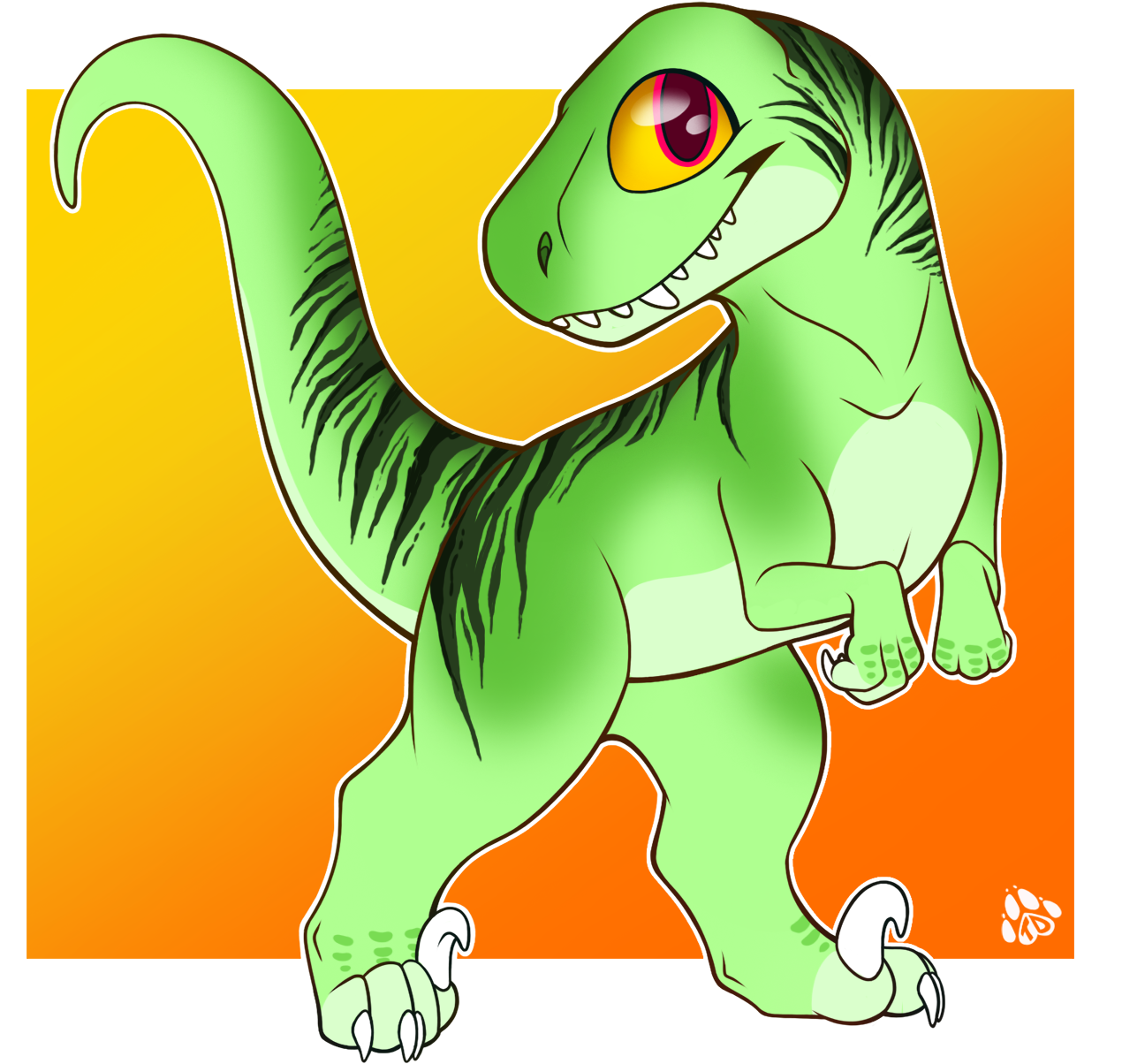 Raptor Adopt *open* - Cartoon Clipart - Full Size Clipart (#3583349 ...