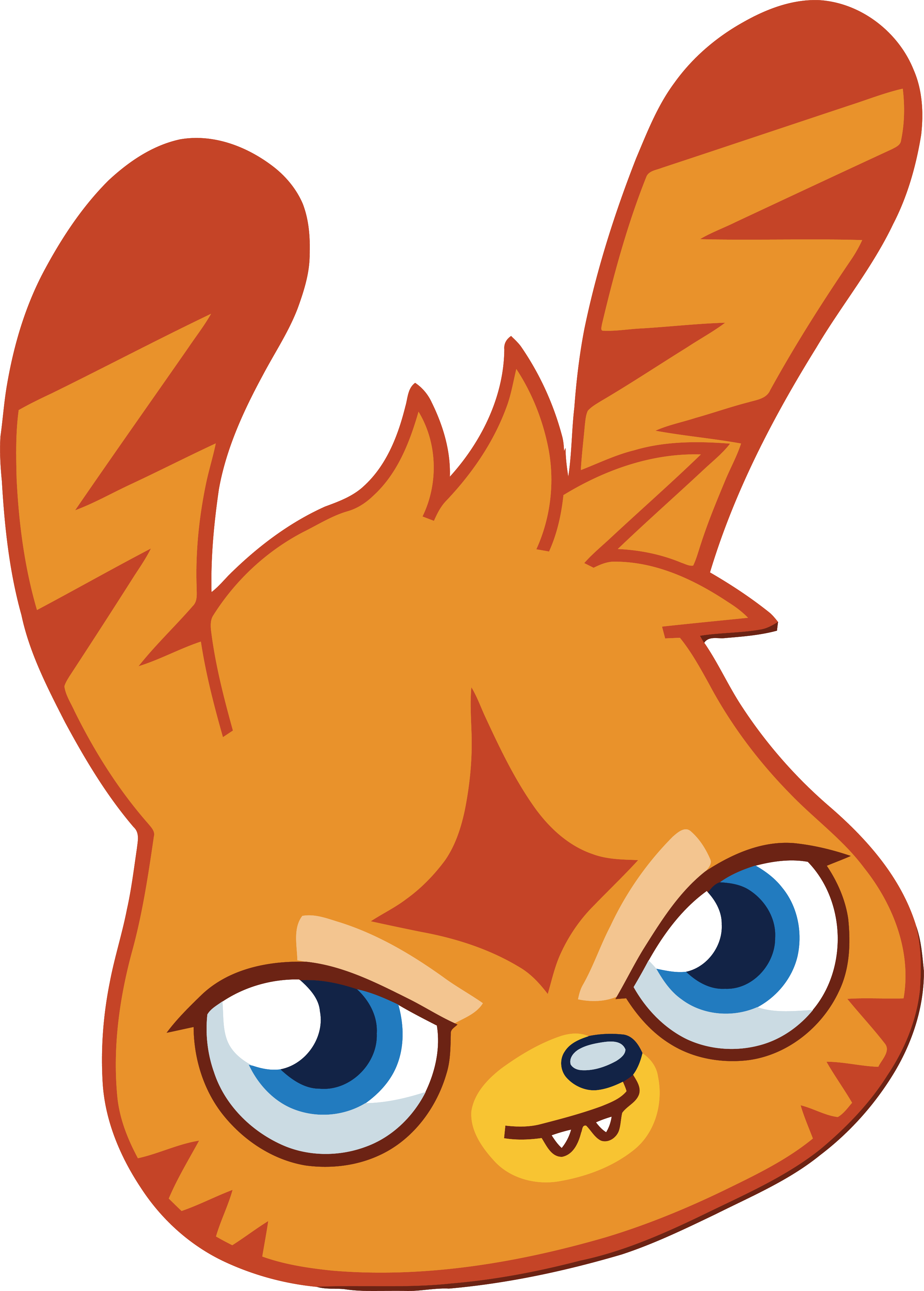 Moshi Monsters Katsuma Mask Face Clipart Png - Moshi Monsters Katsuma ...