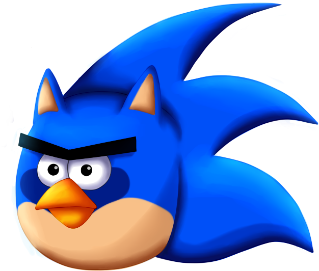 Angry Clipart Hedgehog - Angry Birds Sonic The Hedgehog - Png Download ...