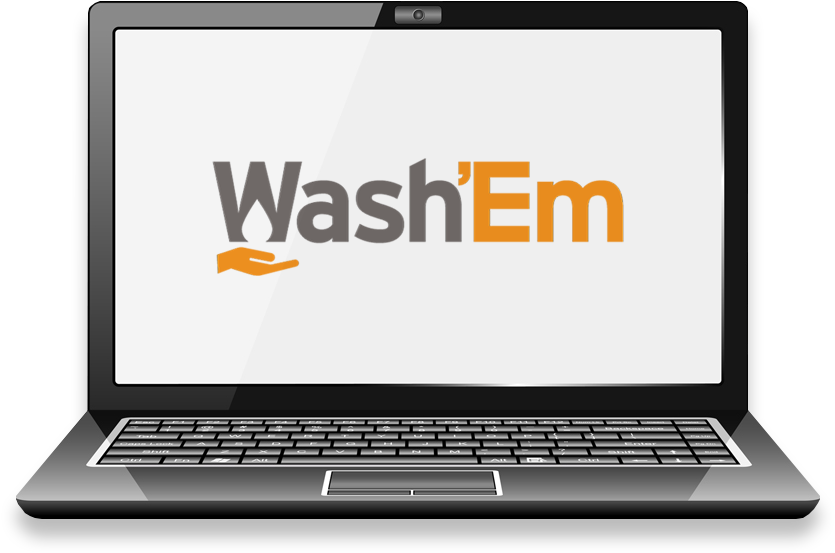 Wash'em App - Netbook Clipart - Full Size Clipart (#3590784) - PinClipart