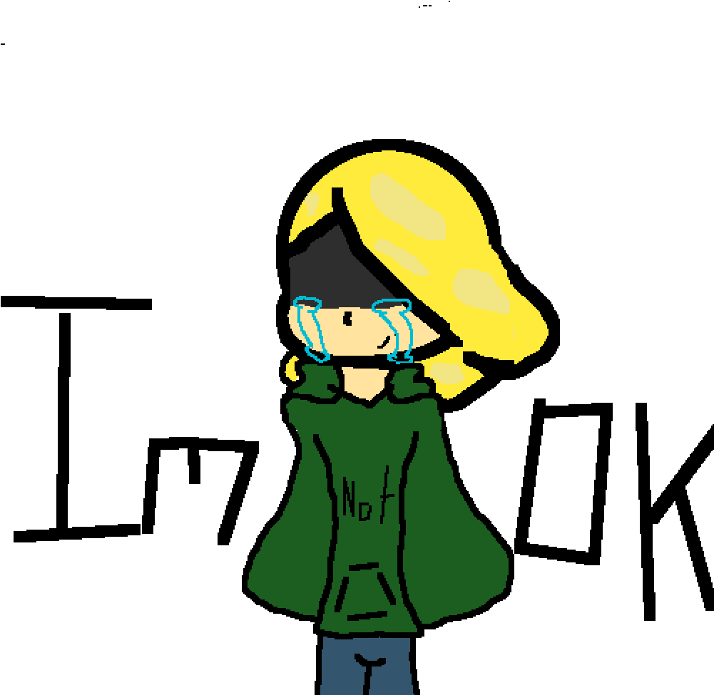 I'm 'not' Ok - Cartoon Clipart - Full Size Clipart (#3599627) - PinClipart