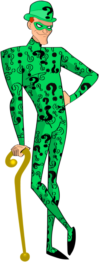 Download Mq Sticker - Batman Forever Riddler Cartoon Clipart (#3599771 ...