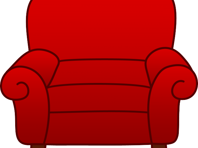 Furniture Clipart Cartoon - Comfy Chair Clipart Png Transparent Png ...