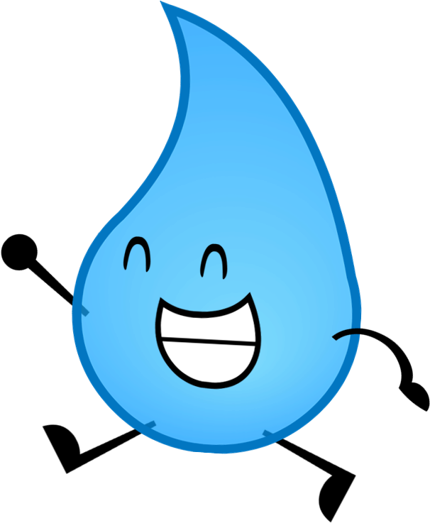 Teardrop Pose - Bfdi Teardrop Png Clipart - Full Size Clipart (#362437 ...