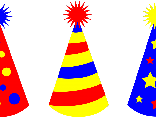 Birthday Hat Clipart Birthday Bash - Birthday Hat Vector Png ...