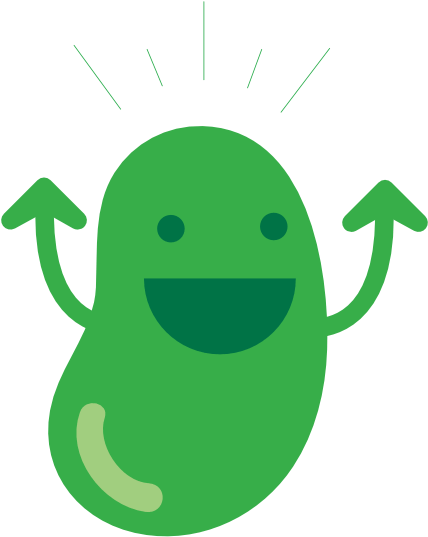 Special Blend Fiberglass Magic Bean Resin - Cartoon Clipart - Full Size ...