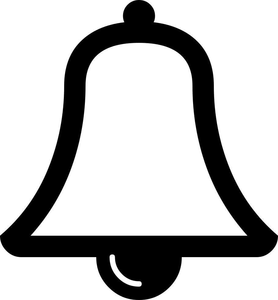 Bell Font Awesome - Bell Svg Clipart - Full Size Clipart (#365112 ...
