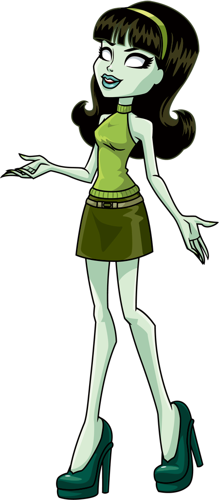 Ghoul Clipart Girl Ghost - Monster High Scarah Screams - Png Download ...