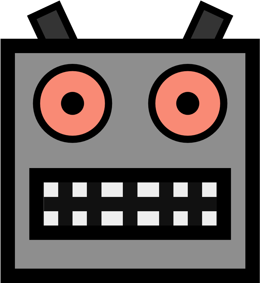 Com/wp Robot Icon - Robot Face Cartoon Clipart - Full Size Clipart ...