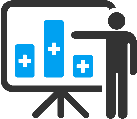 Closer To Your Practice - Presentation Round Icon Clipart - Full Size ...