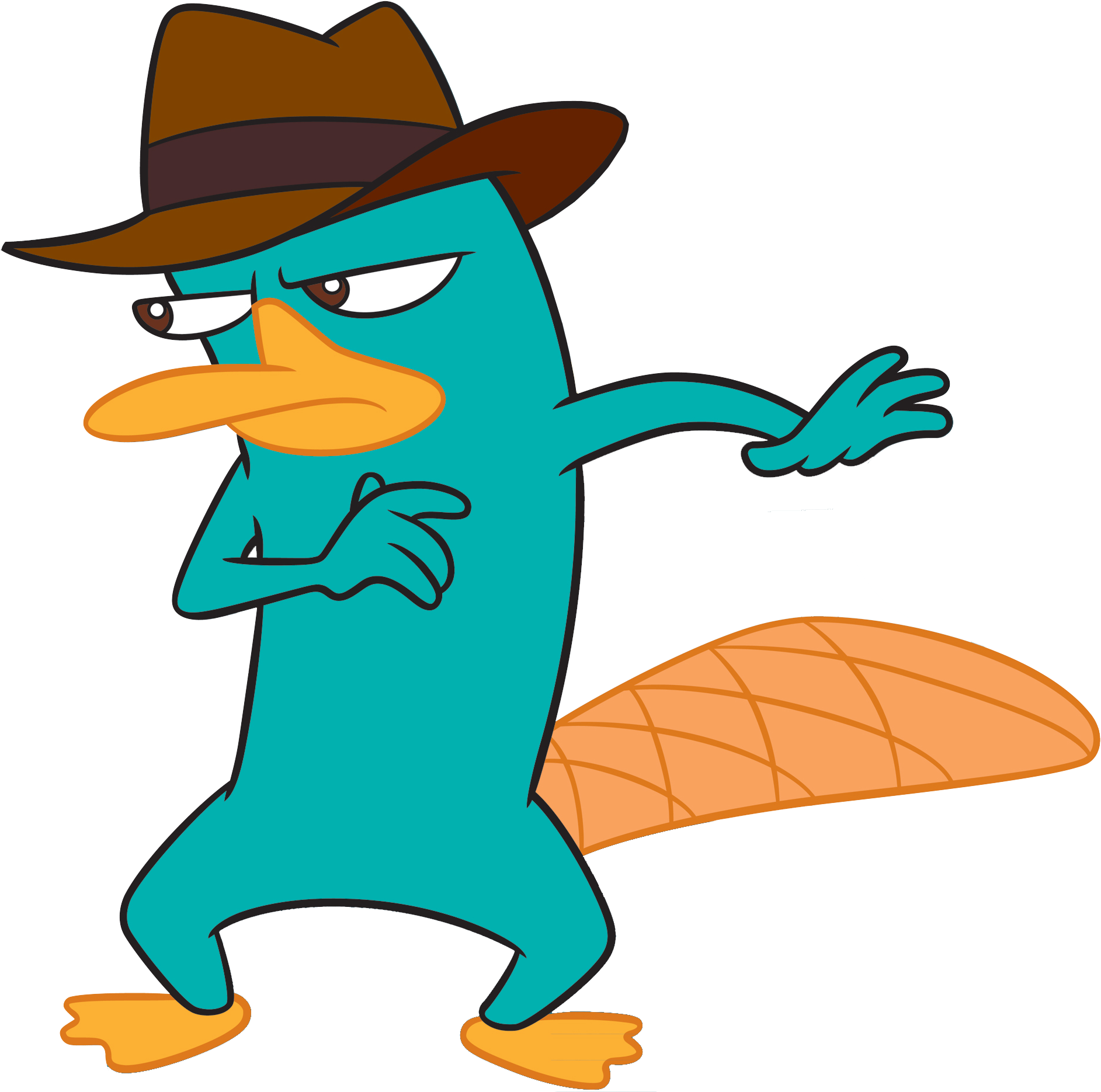 Download Perry The Platypus - Secret Agent Perry The Platypus Clipart ...