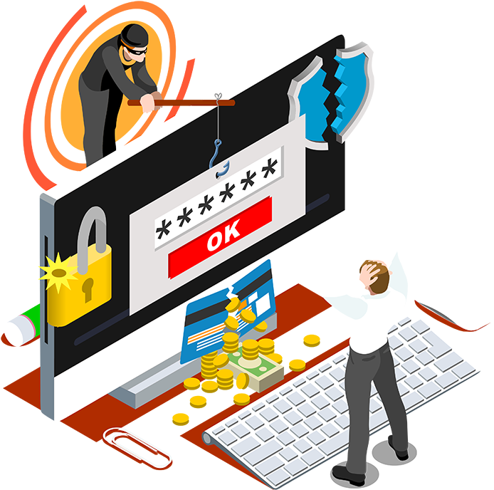 Fraud Isometric Clipart - Full Size Clipart (#3617683) - PinClipart