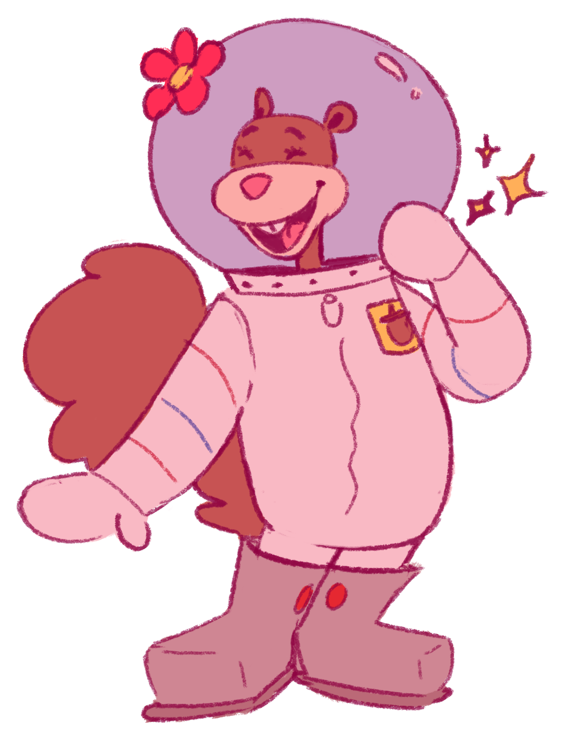 Download Adding To My Itinerary Of “fanart Of Cartoons Nobody - Sandy ...