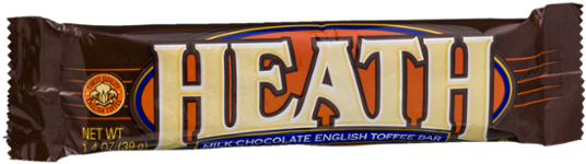 Candy Bar Png - Heath Bar Transparent Background Clipart - Full Size ...