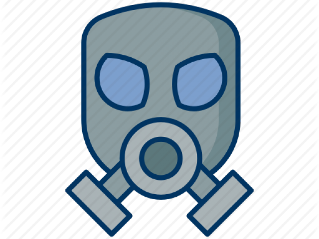 Biohazard Clipart Pollution Mask - Gas Mask - Png Download - Full Size ...