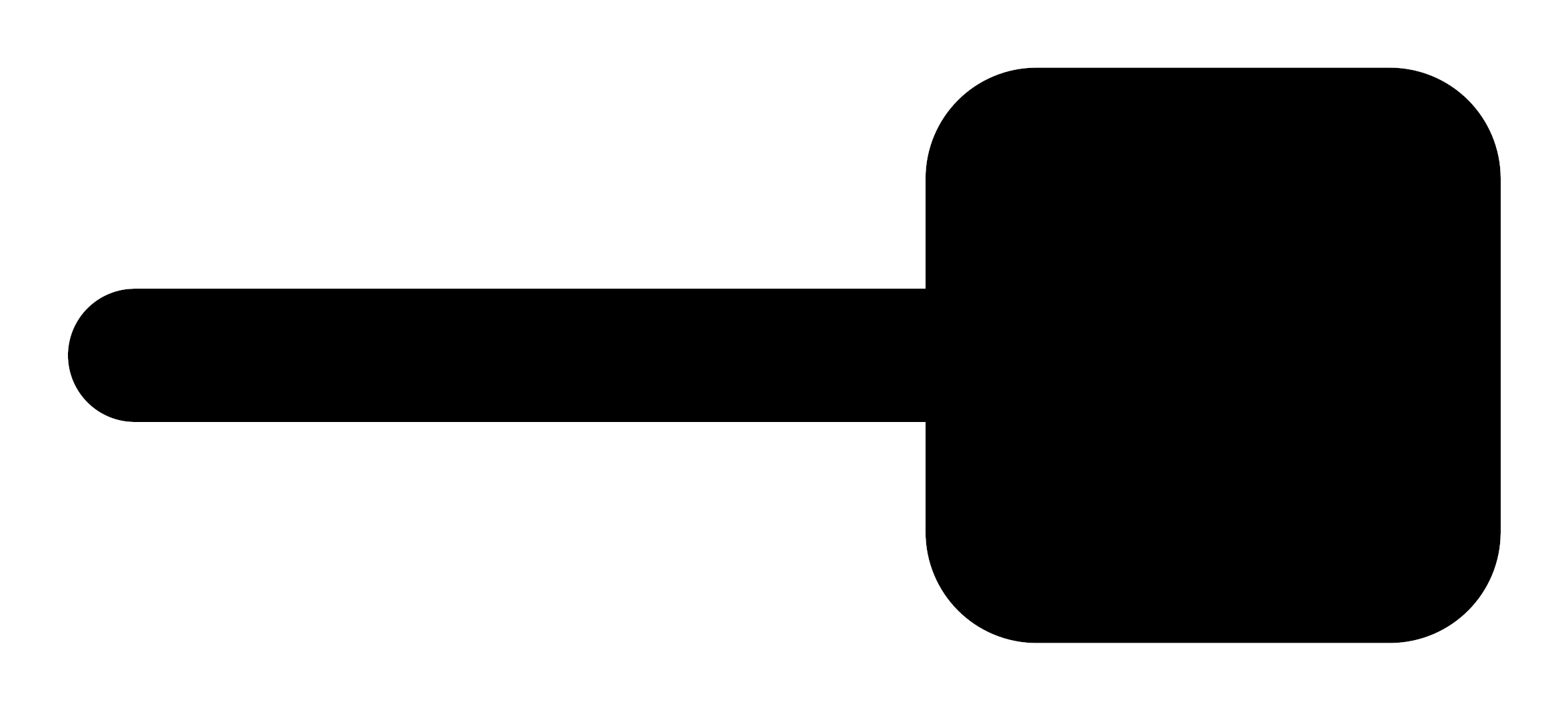 This Free Icons Png Design Of Mono Line Rect End Clipart - Full Size ...