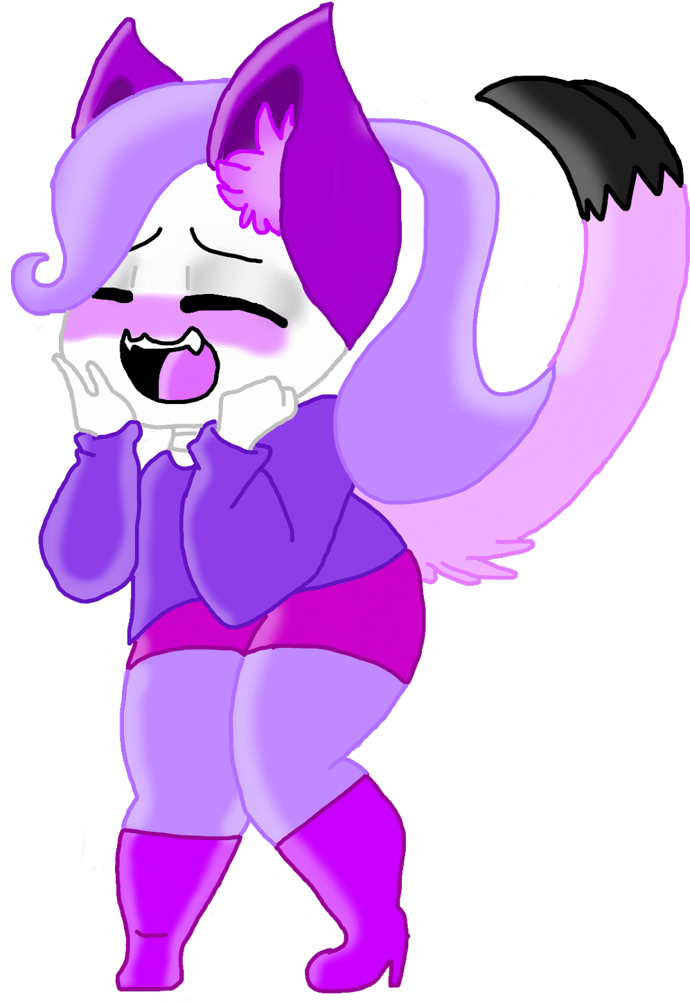 Download Kitkat Sticker - Cartoon Clipart (#3625442) - PinClipart