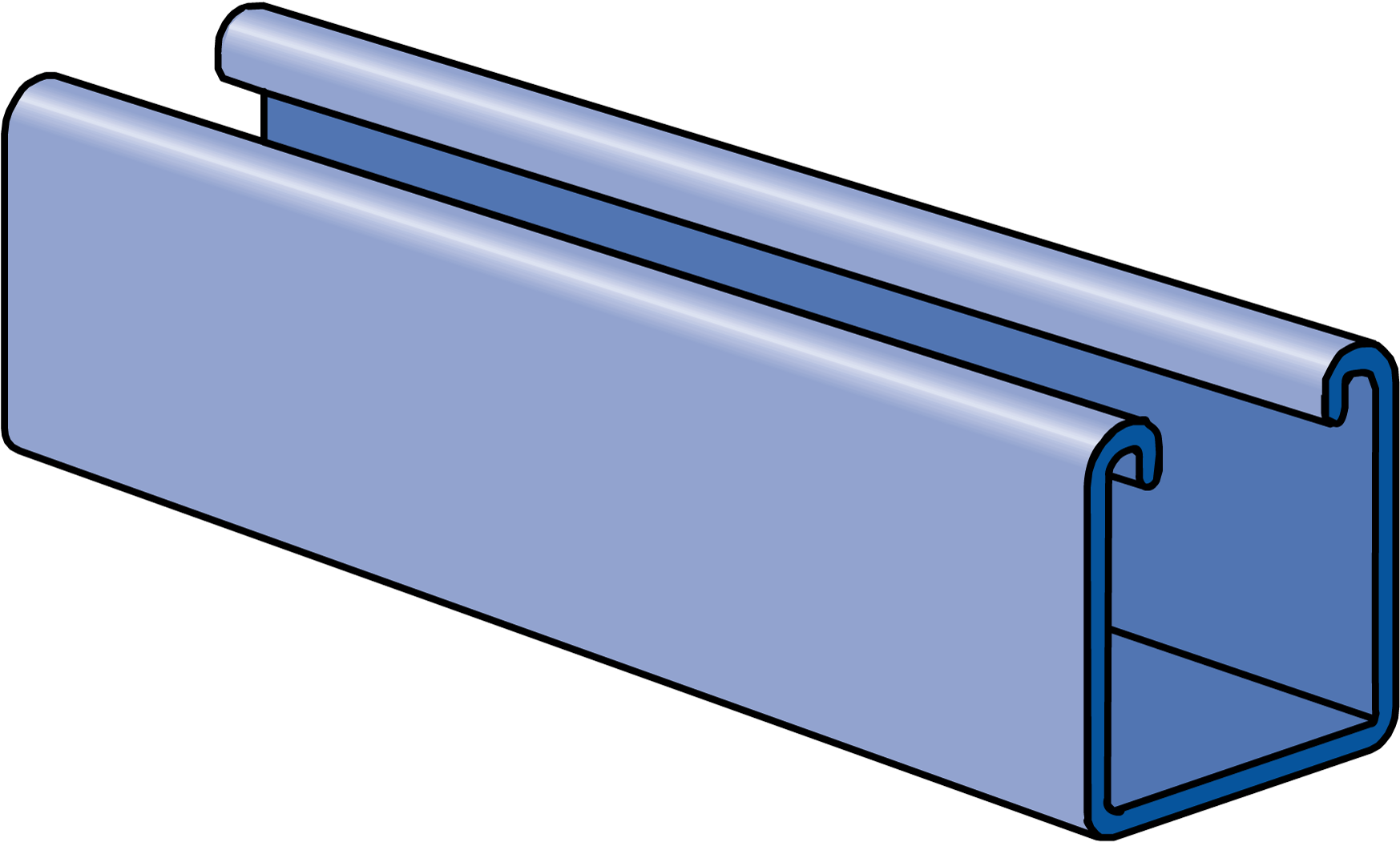 P1000 - P1000 Unistrut Clipart - Full Size Clipart (#3626374) - PinClipart