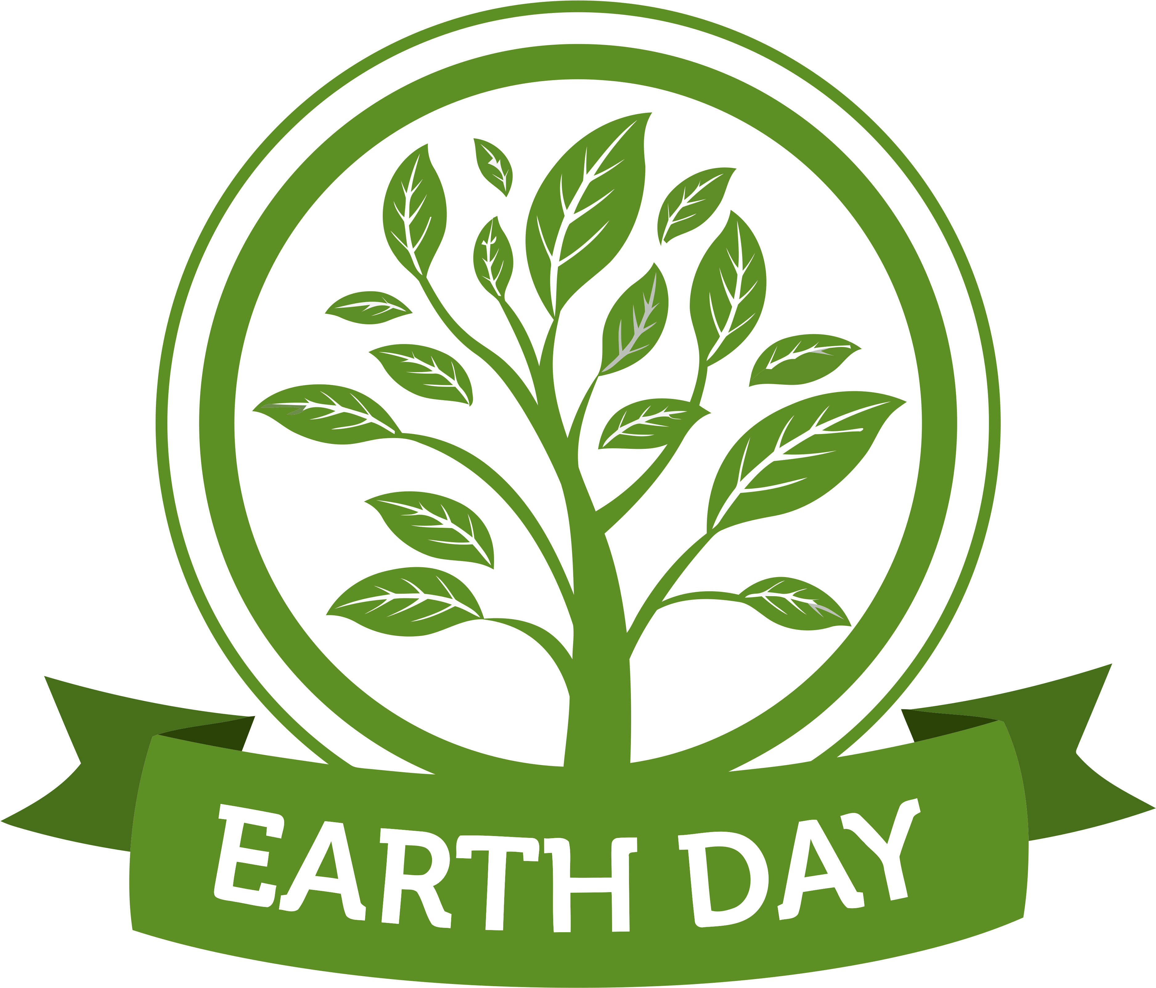 Earth Day Clipart - Full Size Clipart (#3631449) - PinClipart