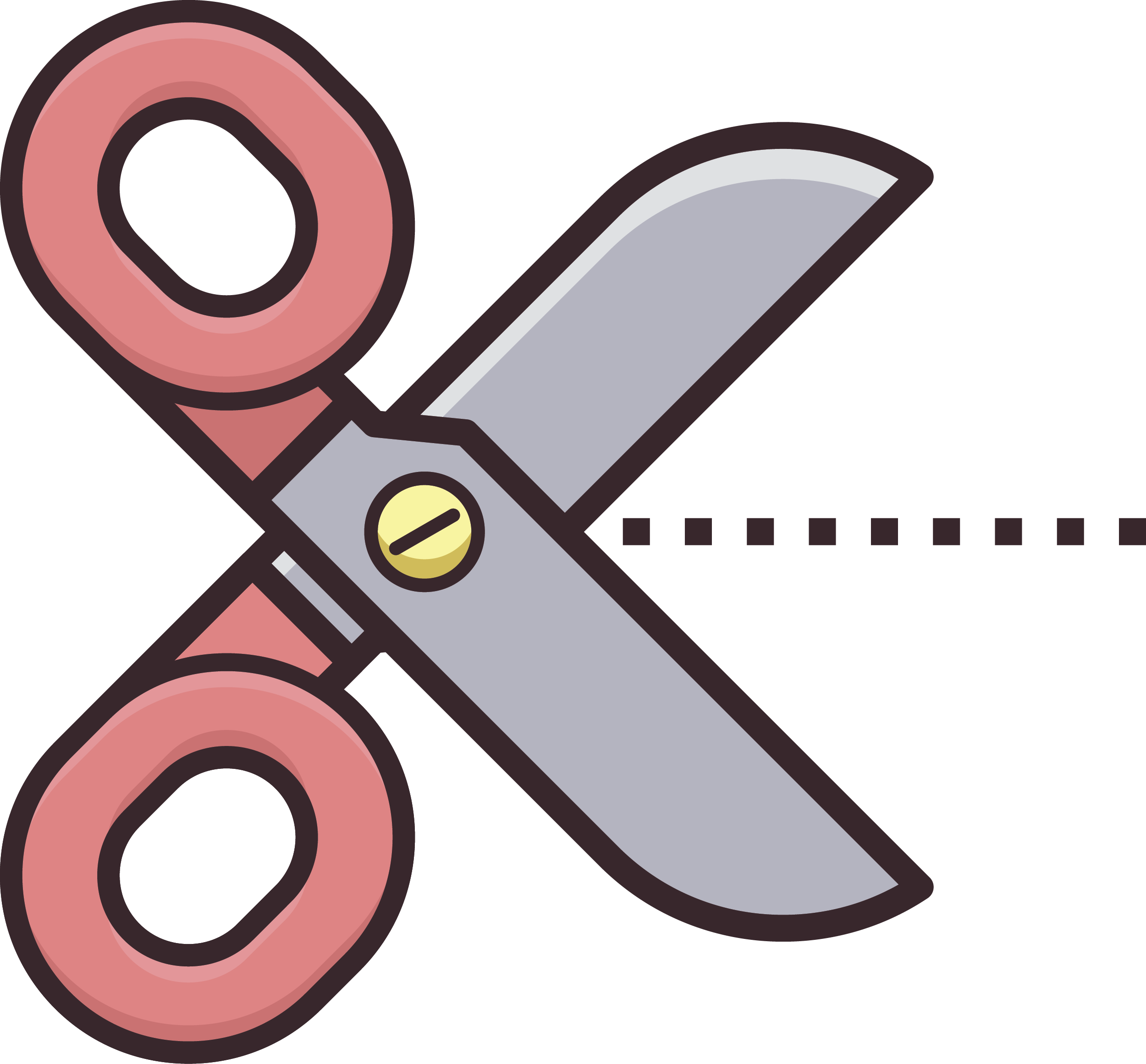 Shears Clipart - Png Download - Full Size Clipart (#3632139) - PinClipart