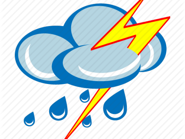 Download Thunder Clipart Storm Cloud - Rain Icon Transparent - Png ...