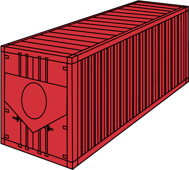 Download 15 Nov 20′ Reefer Container - Open Top Container Png Clipart ...