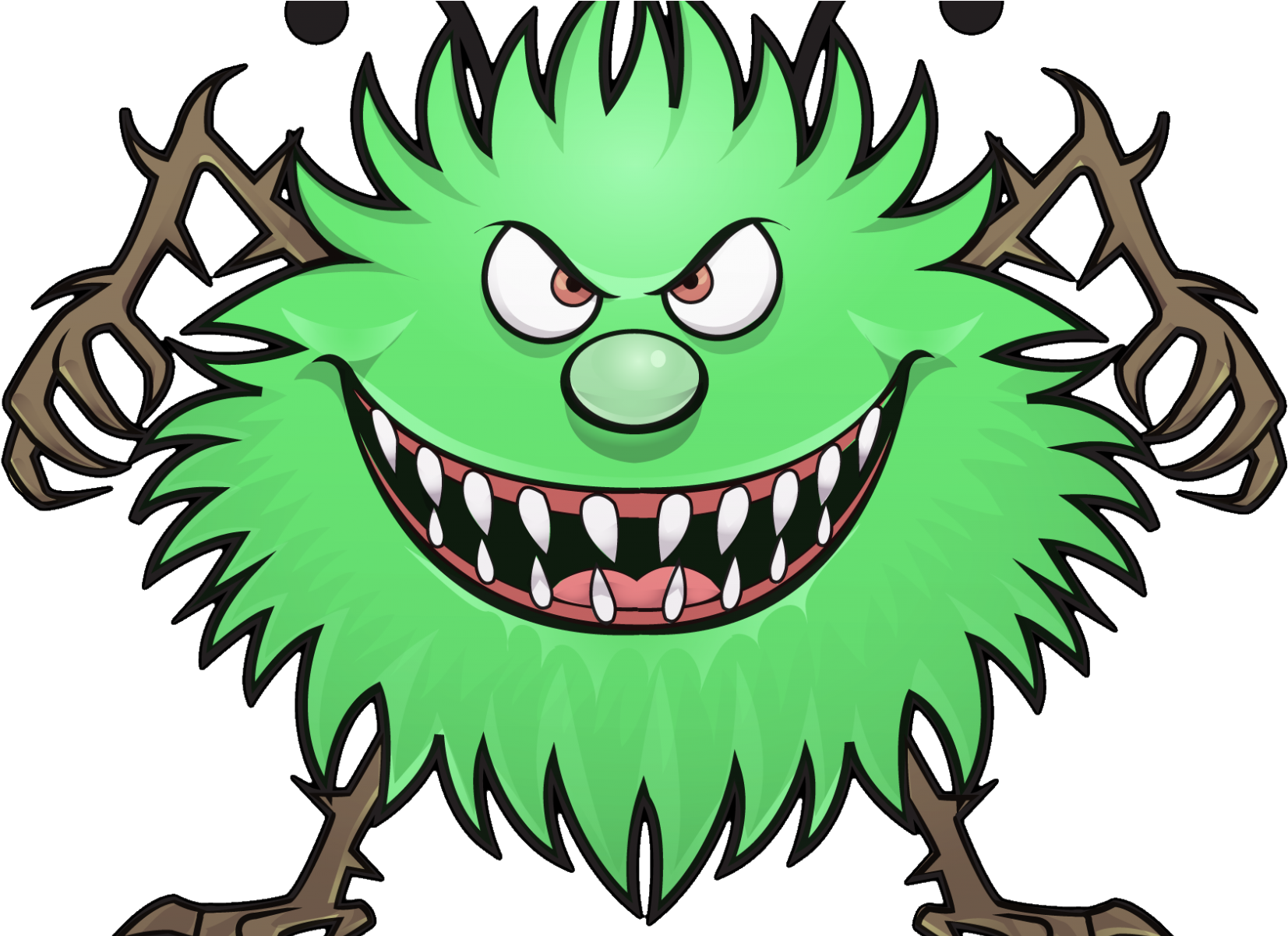 Virus Clipart Happy - Computer Virus Png Transparent Png - Full Size ...