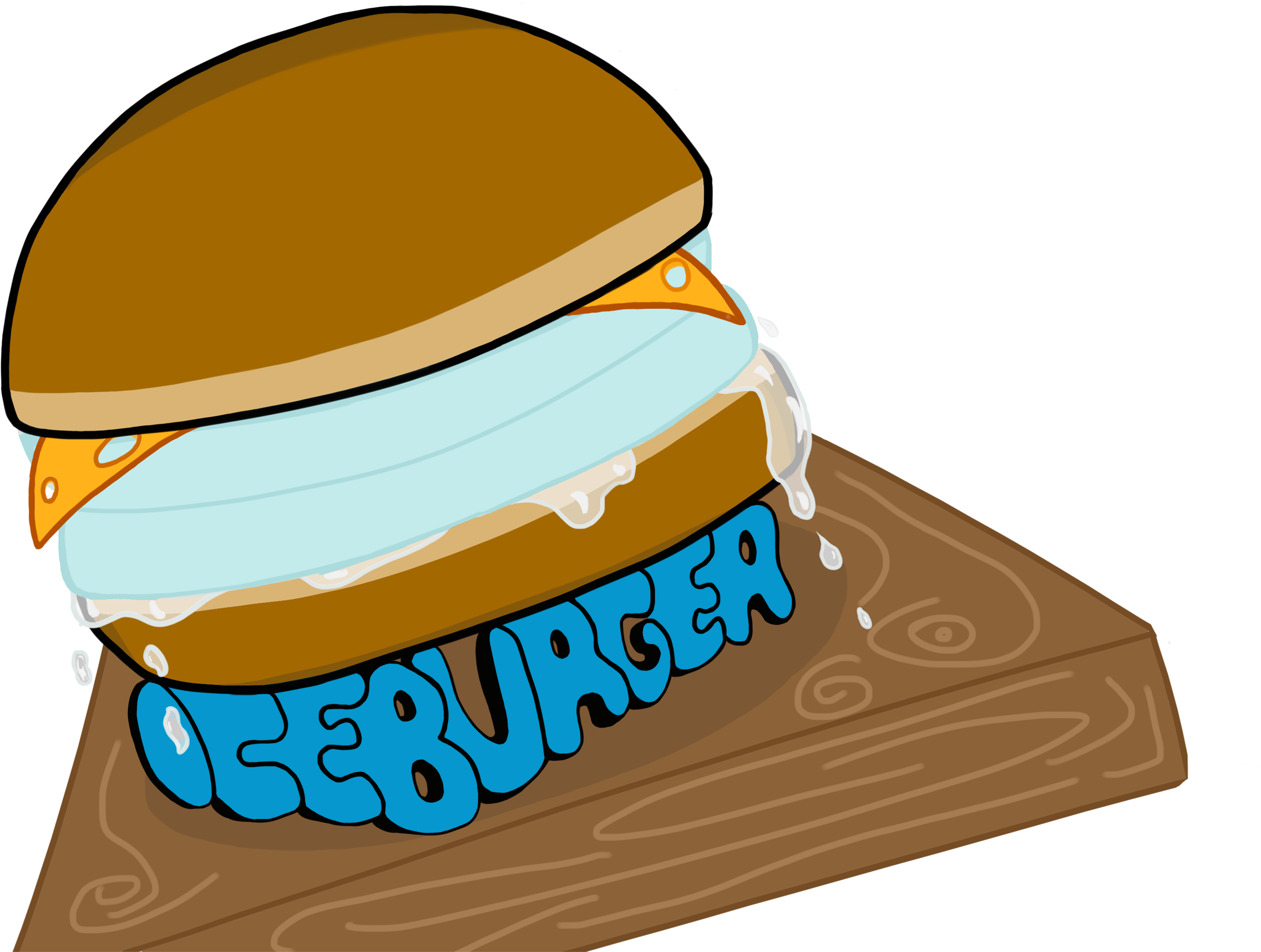 Iceburger Logo Clipart - Full Size Clipart (#3637317) - PinClipart